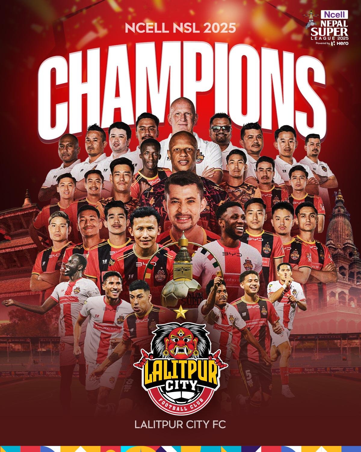 Lalitpur crowned NSL champions second time in a row - Nepal Samaj
