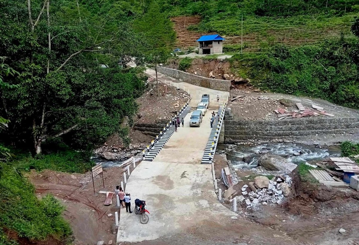 Motorable bridge built - Nepal Samaj