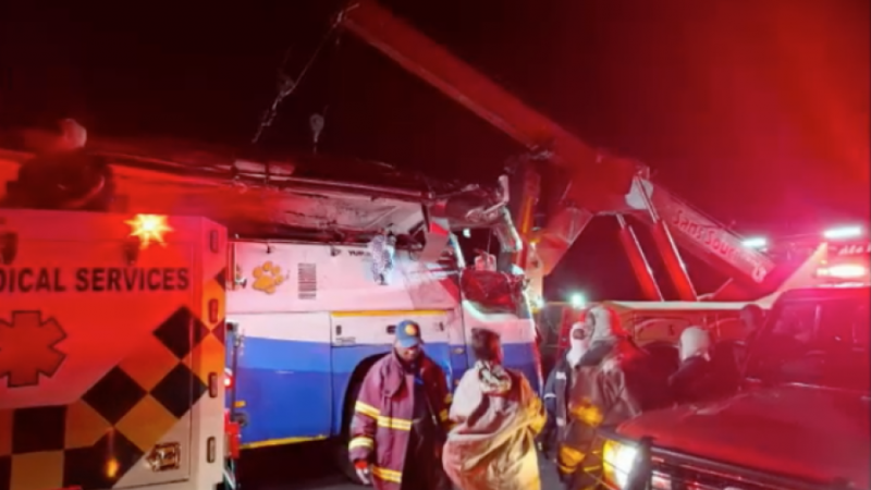 At least 40 killed in South Africa bus crash - Nepal Samaj