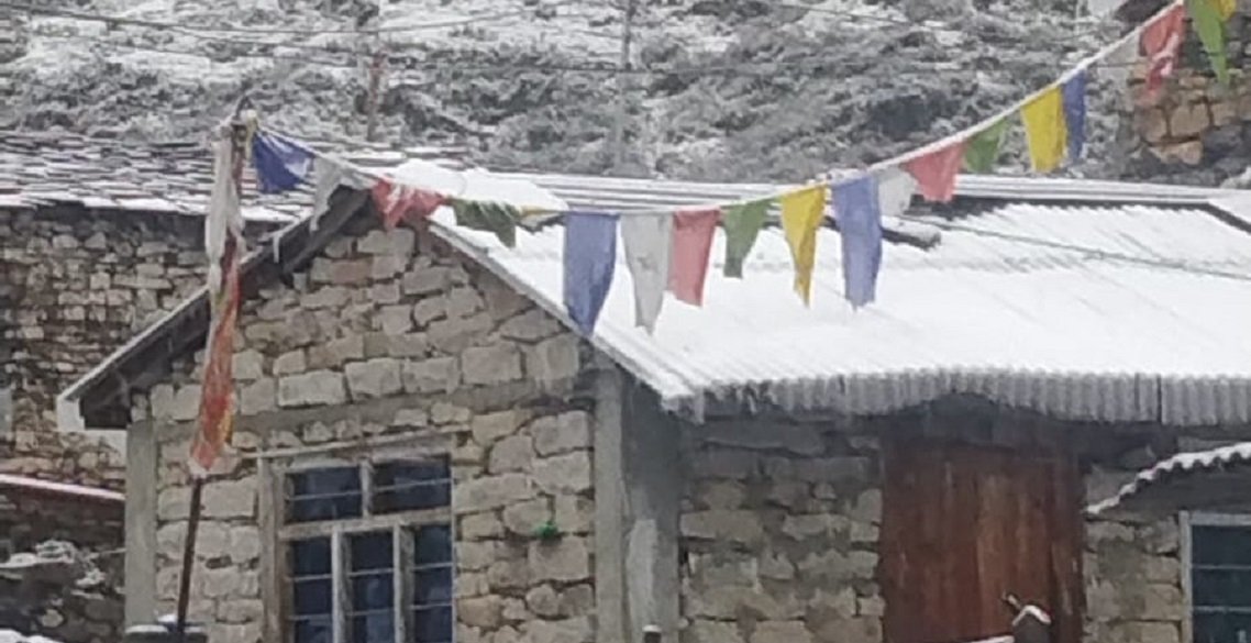 Northern part of Gorkha witnesses snowfall in first week of October ...
